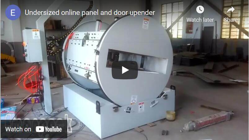 Undersized online panel and door upender - emanvideo